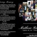Funeral Program Template | Modern Photo Album Collage | Fully Self ...