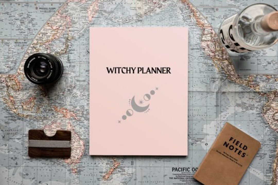 Witchy Planner Printable Witch Planner Moon Digital Planner Download - Etsy