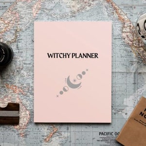 Witchy Planner Printable Witch Planner Moon Digital Planner Download - Etsy