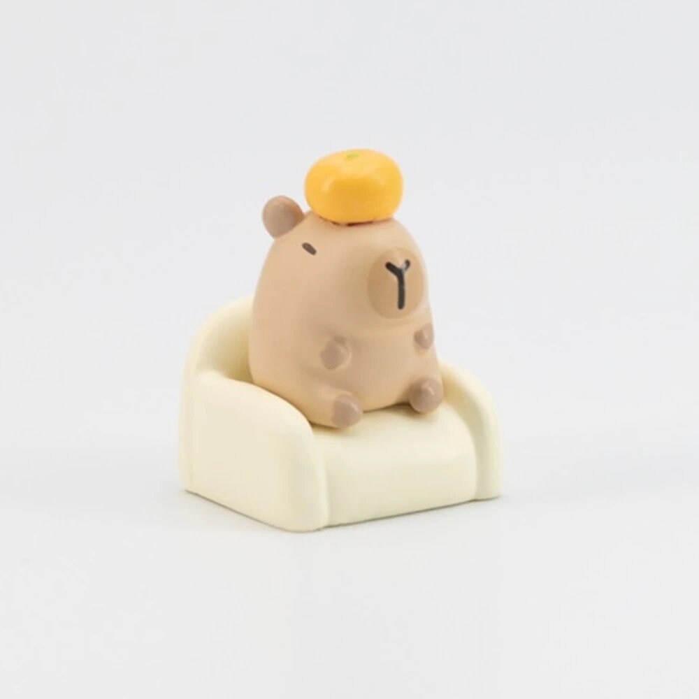 Cute Capybara Sofa Artisan Keycap Kawaii Keyboard Cap Original Custom ...