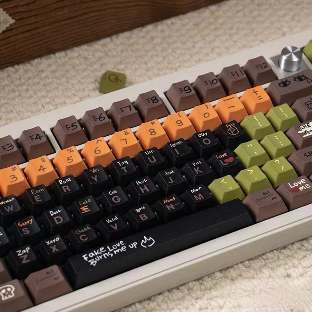 Love Story Keycap Set R2 Artisan Keycap Set PBT Keyboard Cap Cherry ...