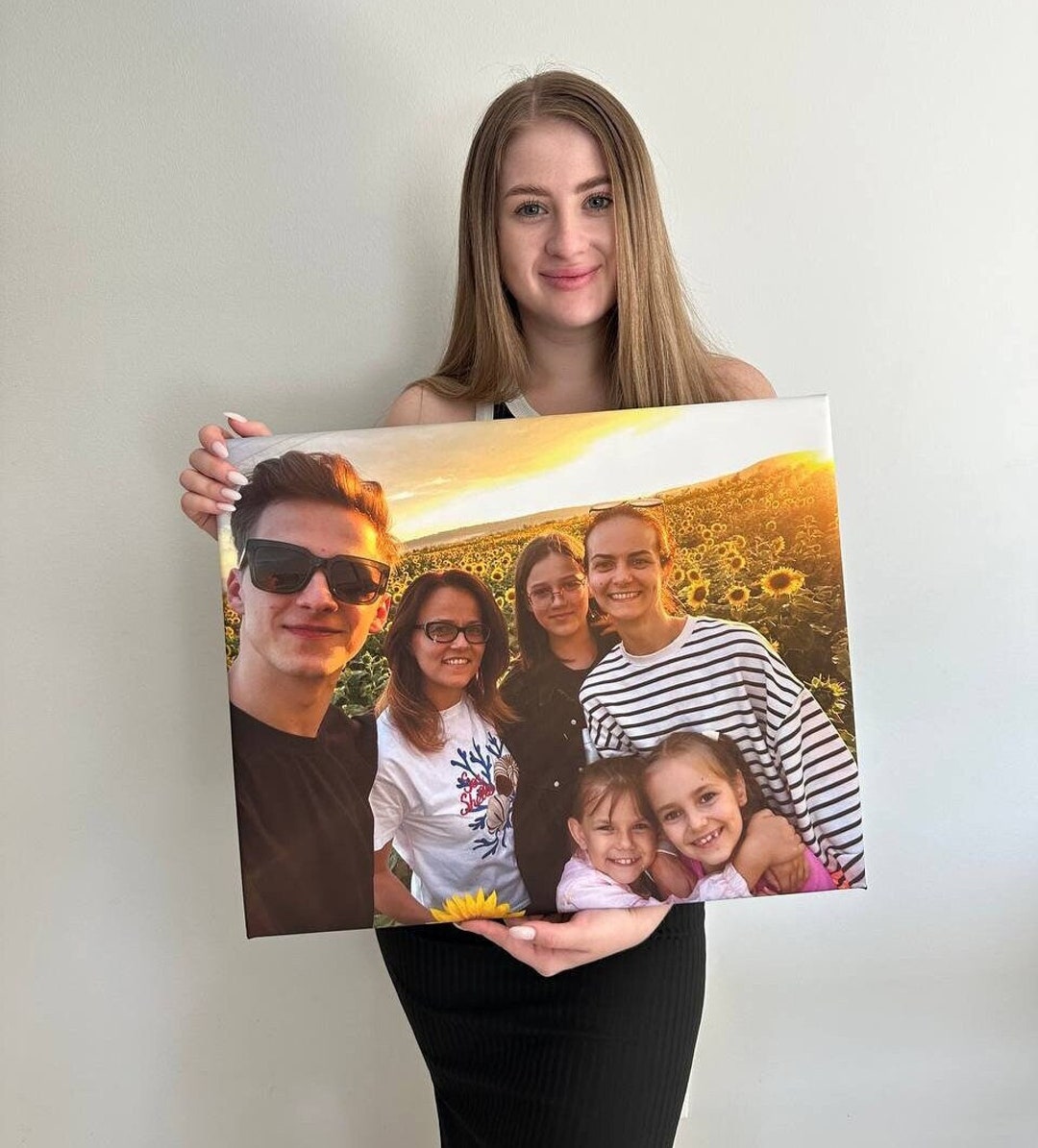 Family Photo Print Custom Canvas Prints Wedding Pictures Photography ...