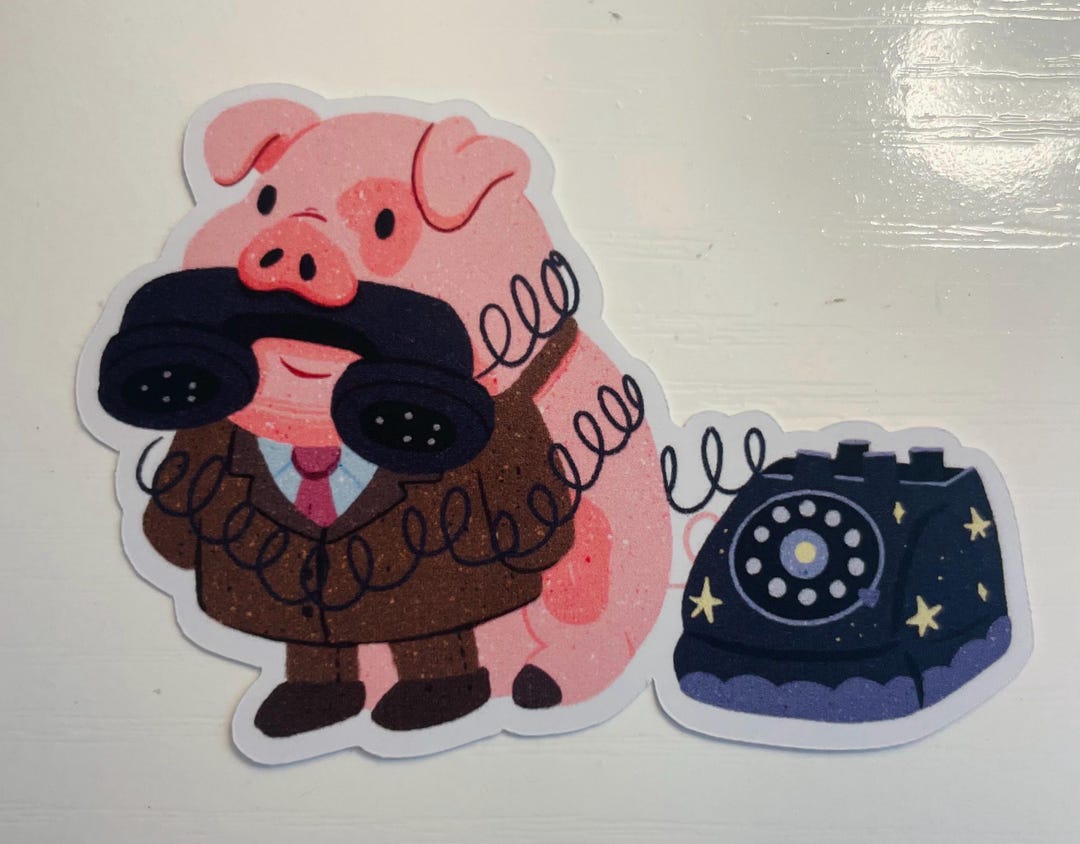 Gravity Falls Business Waddles Sticker - Etsy