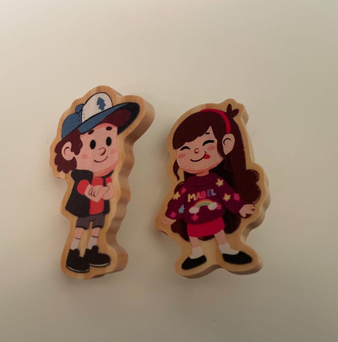 Gravity Falls Dipper and Mabel Pin - Etsy