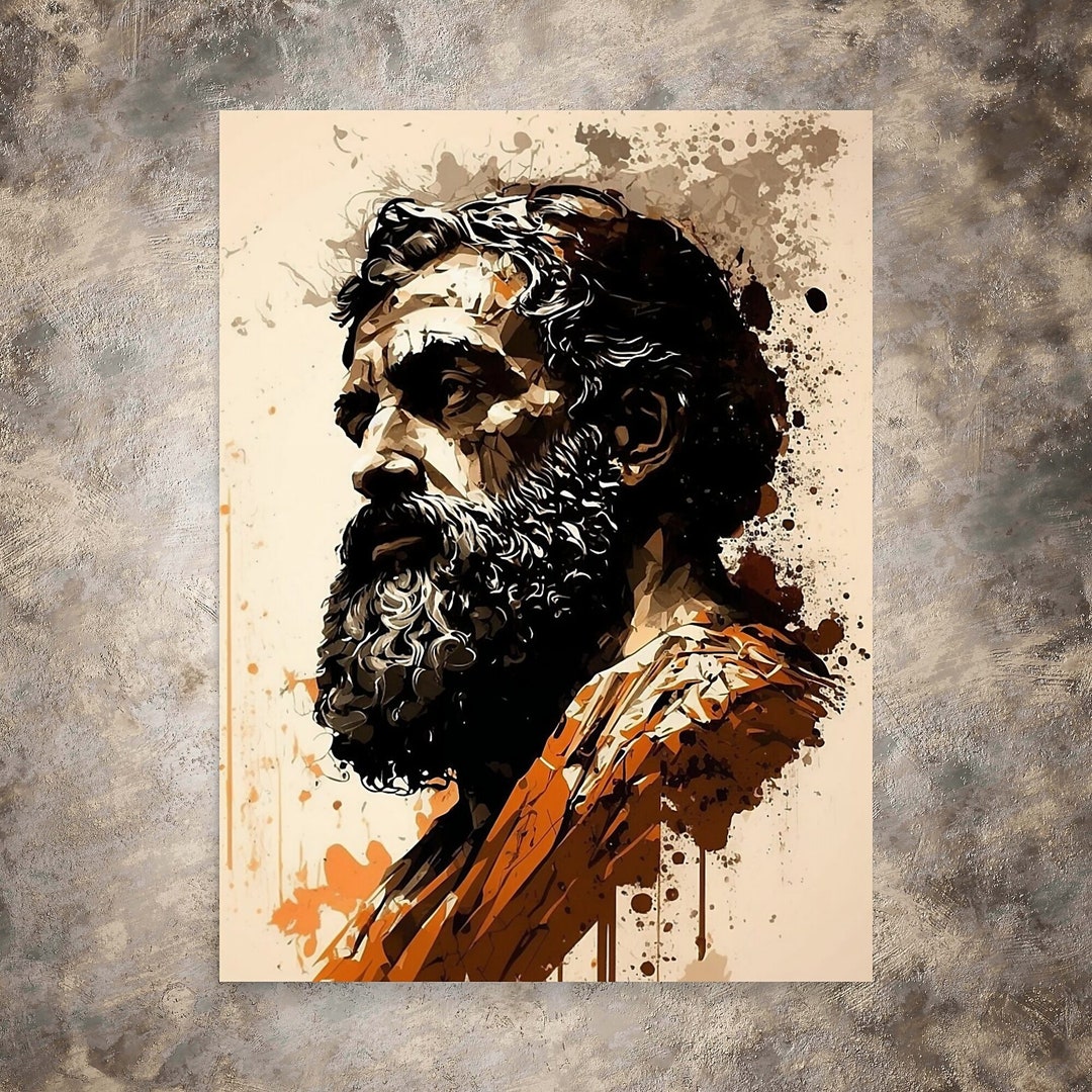 Greek Philosopher Plato Greek Mythology History Wall Art Mural - Etsy