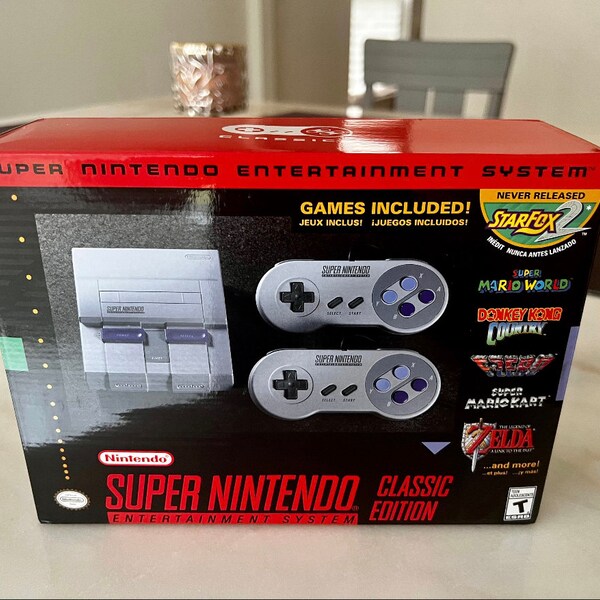 Super Nintendo Console - Etsy