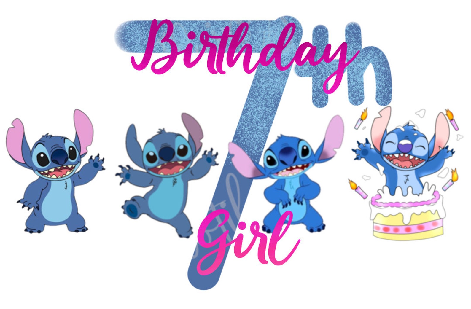 Stitch Birthday - Etsy