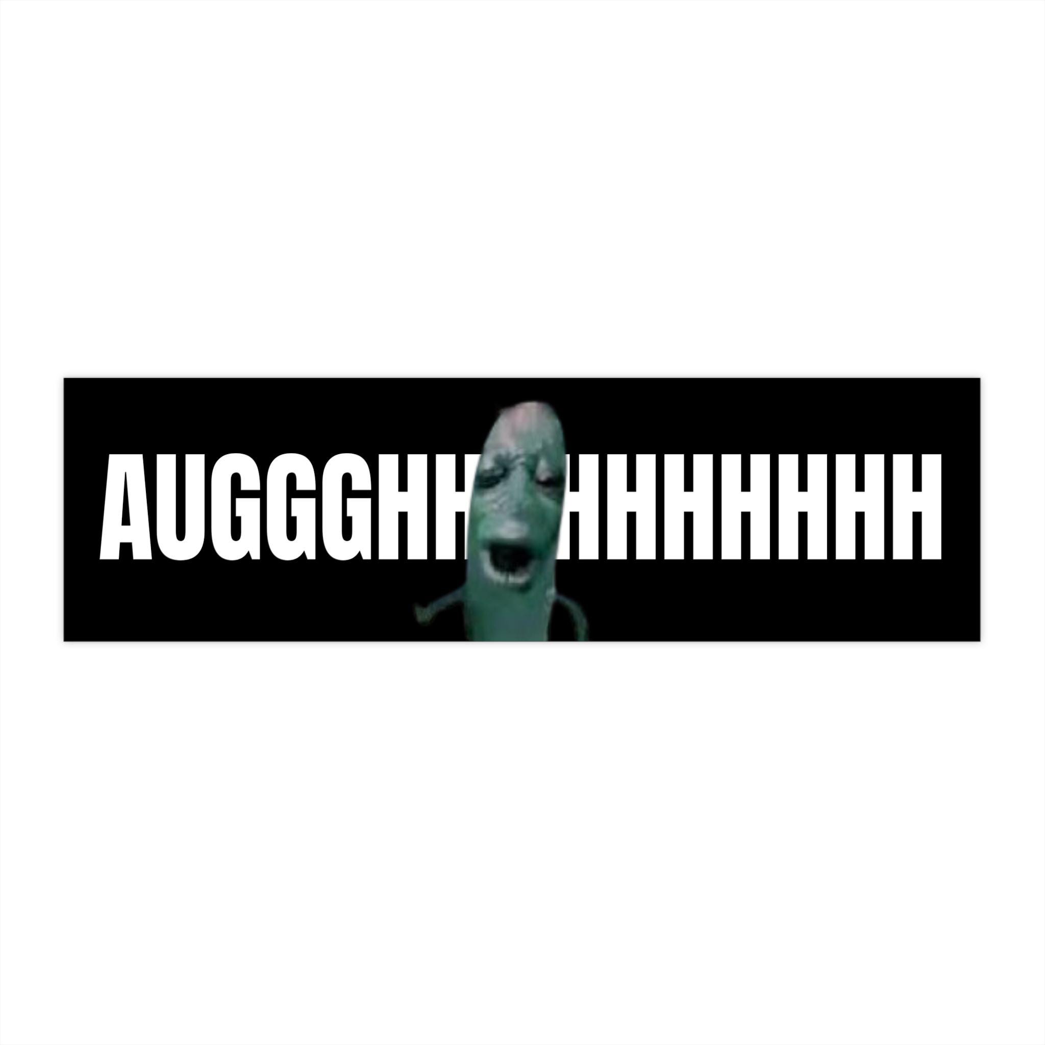 Plankton Meme Bumper Sticker, Funny Car Decal, Bumper Sticker Gen Z ...