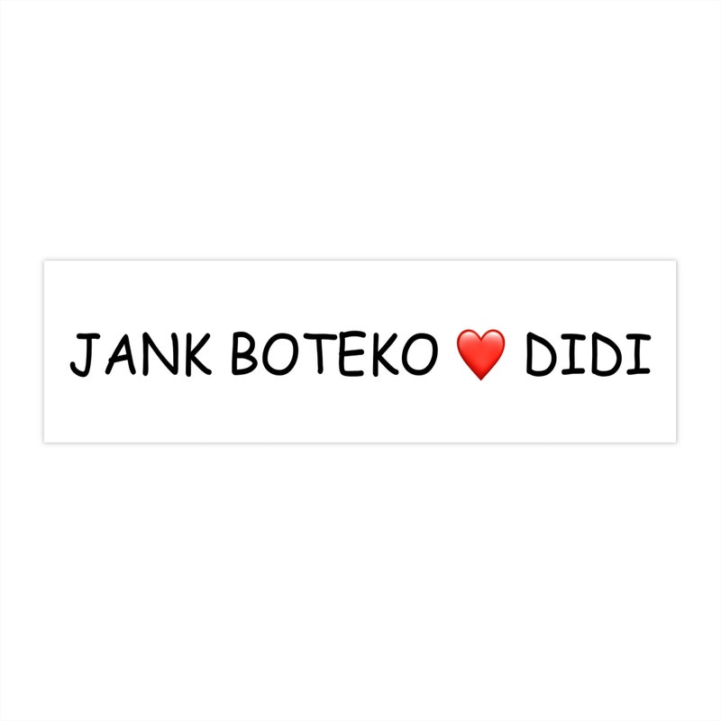 Jank Boteko Heart Didi - Etsy