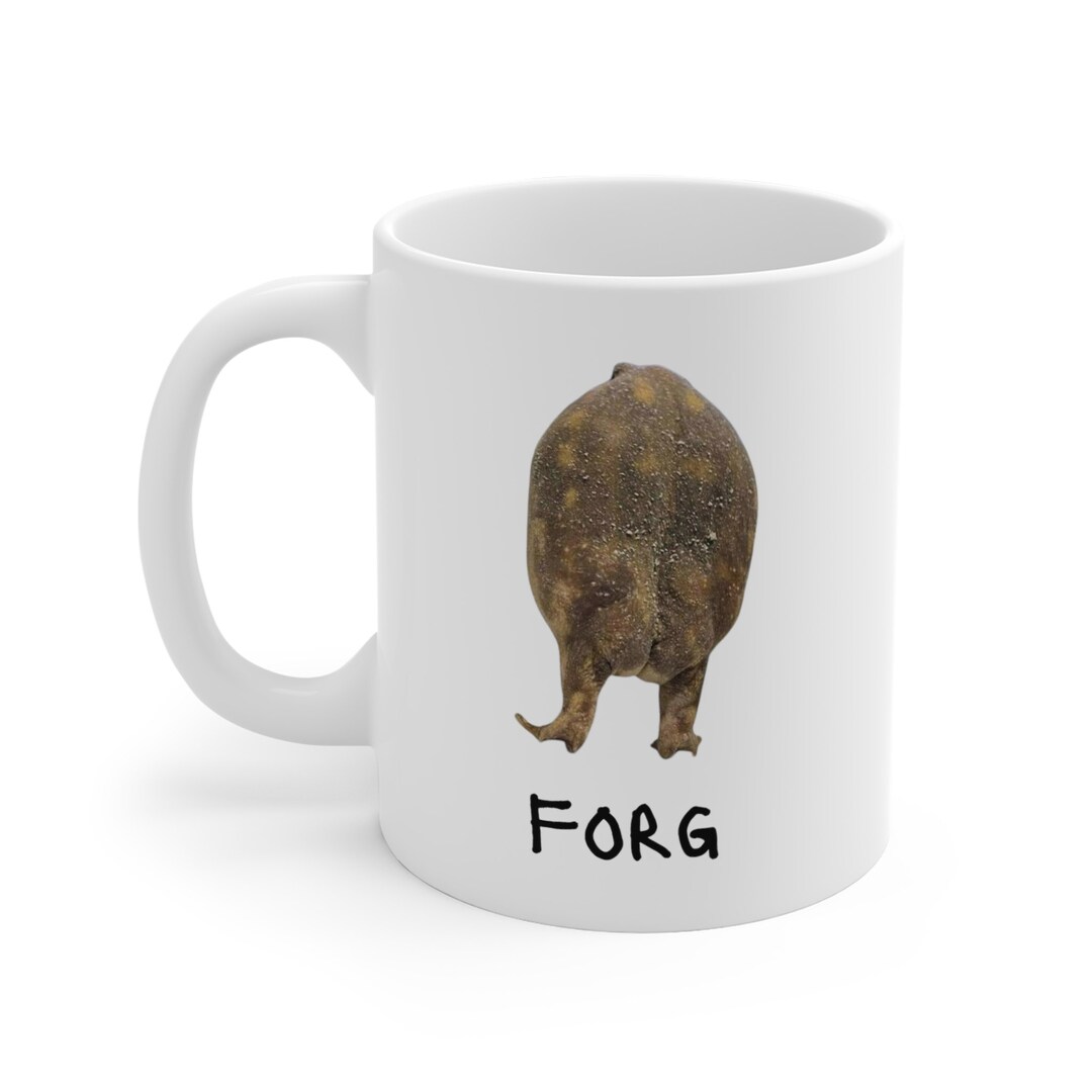Frog Memes Absurd Genz Humor Funny Frog Gifts 11oz Coffee Mug - Etsy