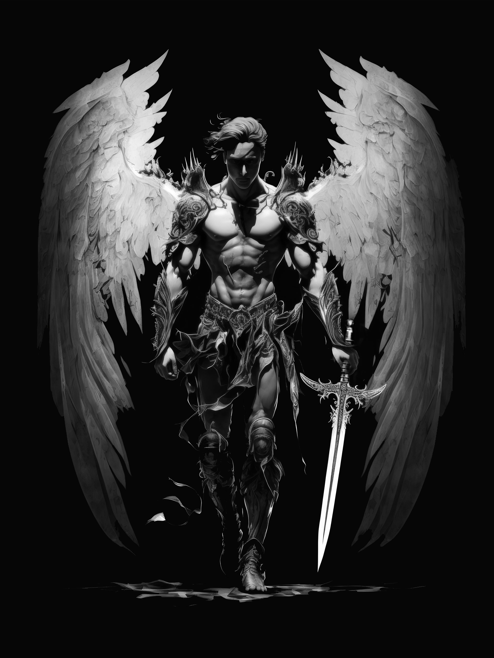 Dark Warrior Angels