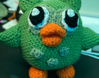 Duolingo Owl Crochet Pattern - Etsy