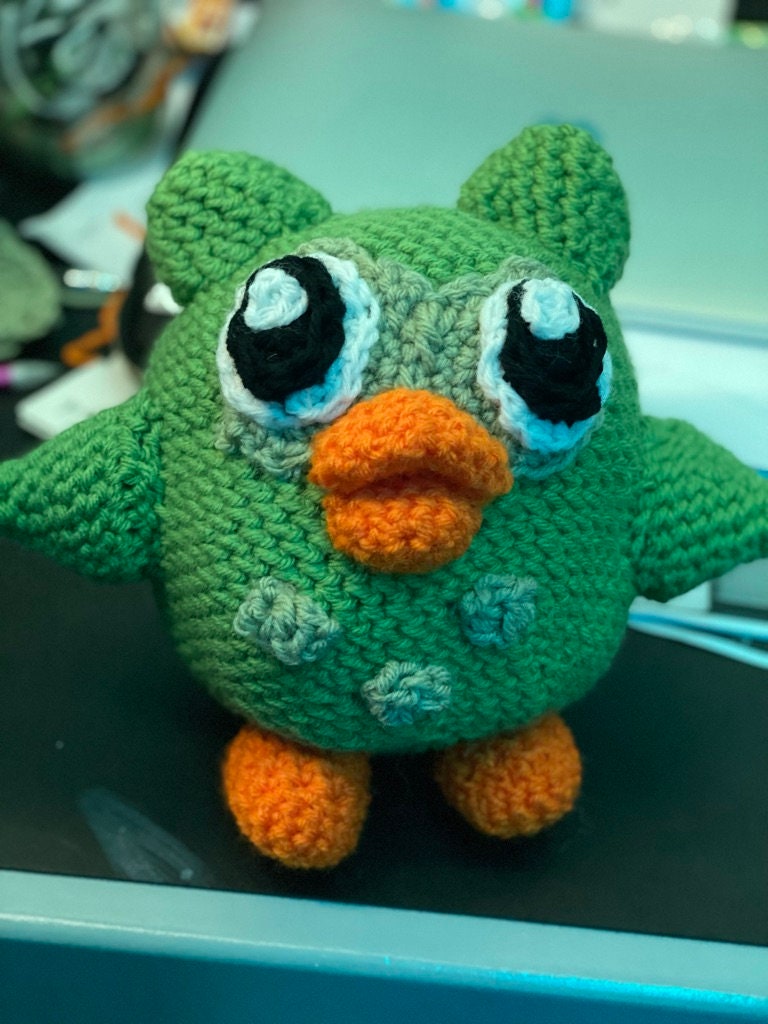Crochet Duolingo Owl - Etsy