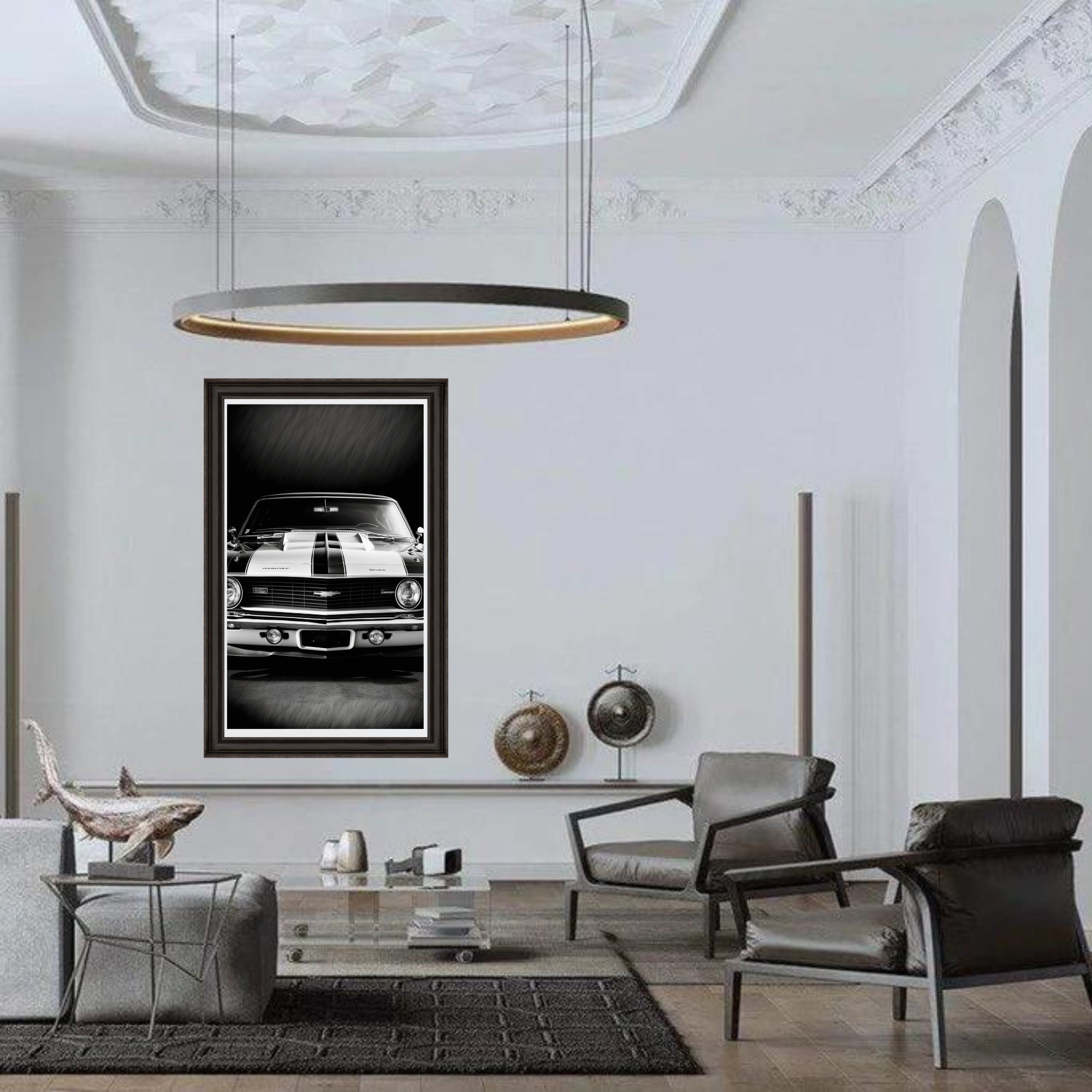 1969 Chevrolet Camaro Poster for Car Lovers Chevrolet Wall - Etsy