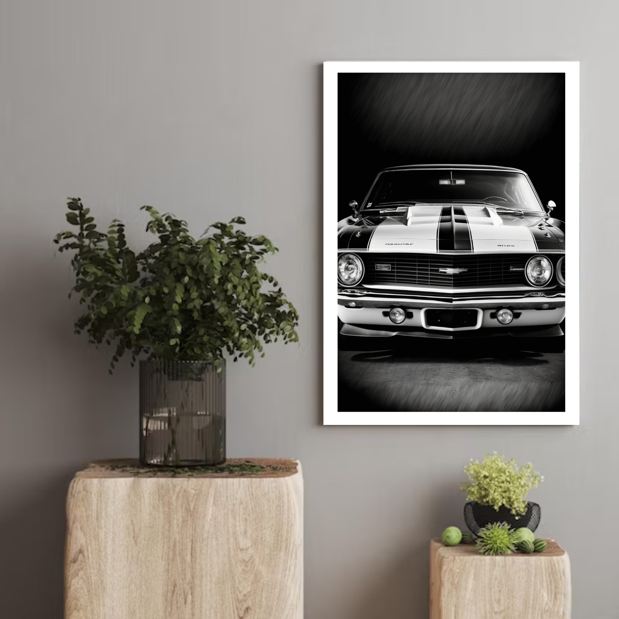 1969 Chevrolet Camaro Poster for Car Lovers Chevrolet Wall - Etsy
