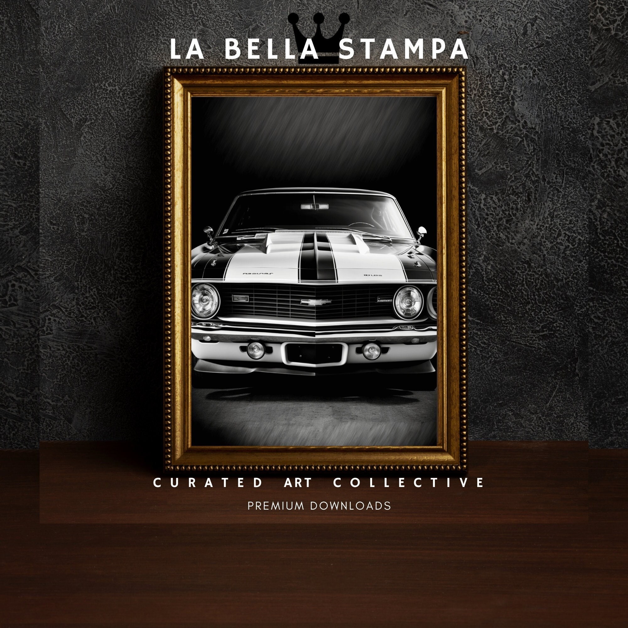 1969 Chevrolet Camaro Poster for Car Lovers Chevrolet Wall - Etsy