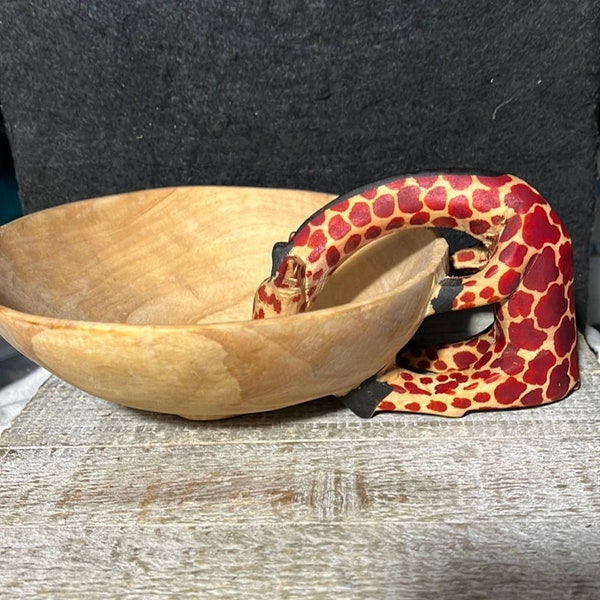 Giraffe Bowl - Etsy