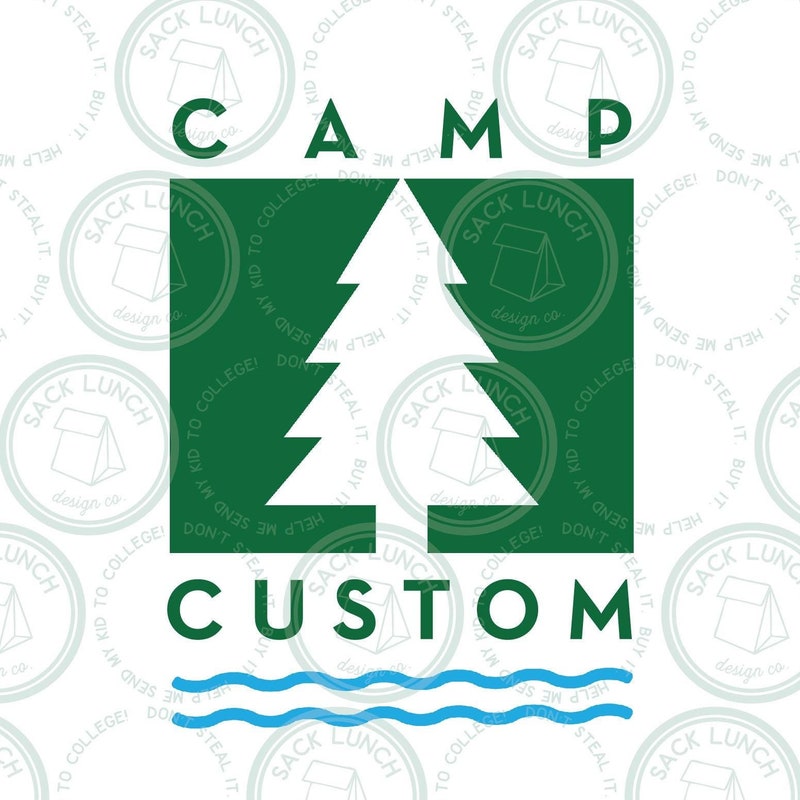 Custom Logo Camp Shirt - Etsy