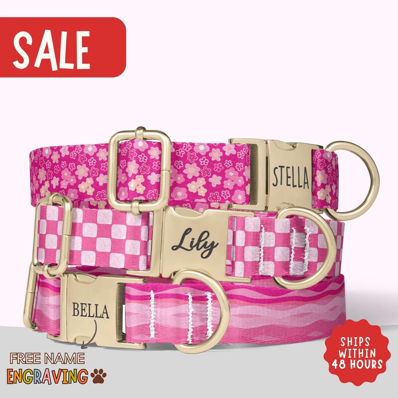 Girl Dog Collar - Etsy