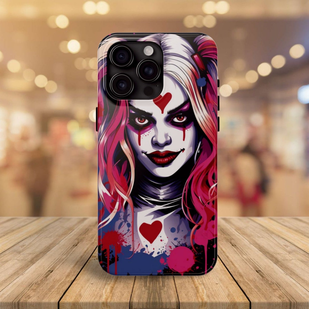 Quinn Defender: Superhero iPhone Case for iPhone 15, 14, 13, 12, 11 Pro ...