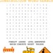 Construction Word Scrambles and Word Searches, Printable Activities and ...