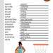 Basketball Word Scrambles and Word Searches, Printable Activities and ...