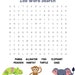 Zoo Word Scrambles and Word Searches, Printable Activities and Games - Etsy
