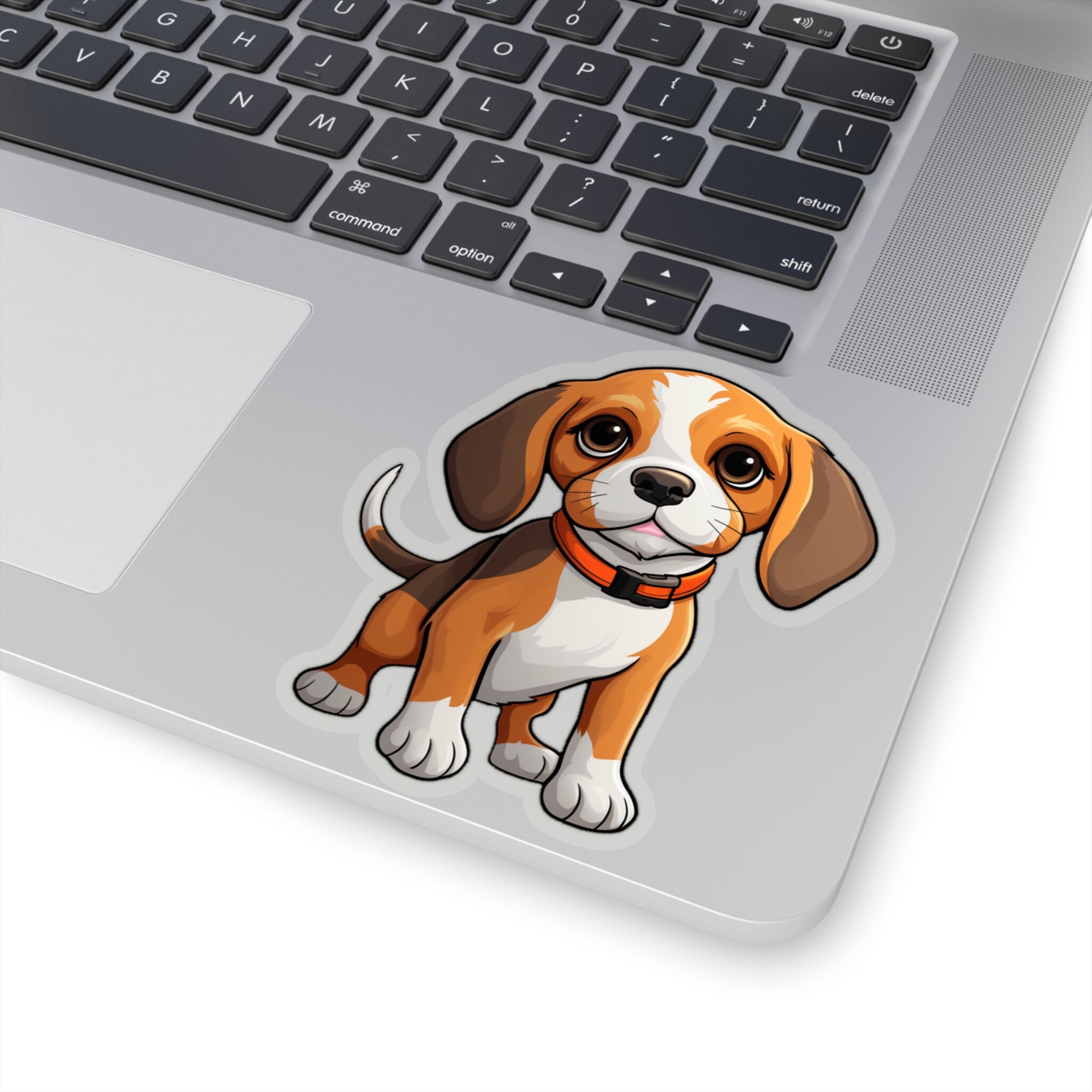 Cute Beagle Sticker With Puppy Dog Eyes Adorable Pet-inspired Decor Top ...