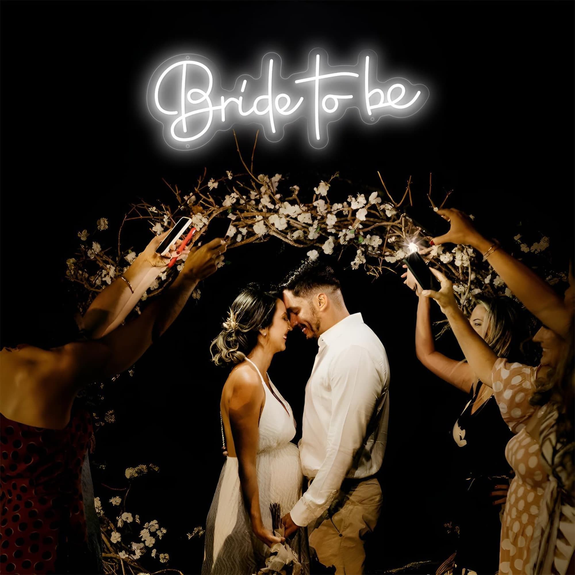 Custom Neon Sign Bride to Be Neon Sign Customize Bridal Shower Gift ...