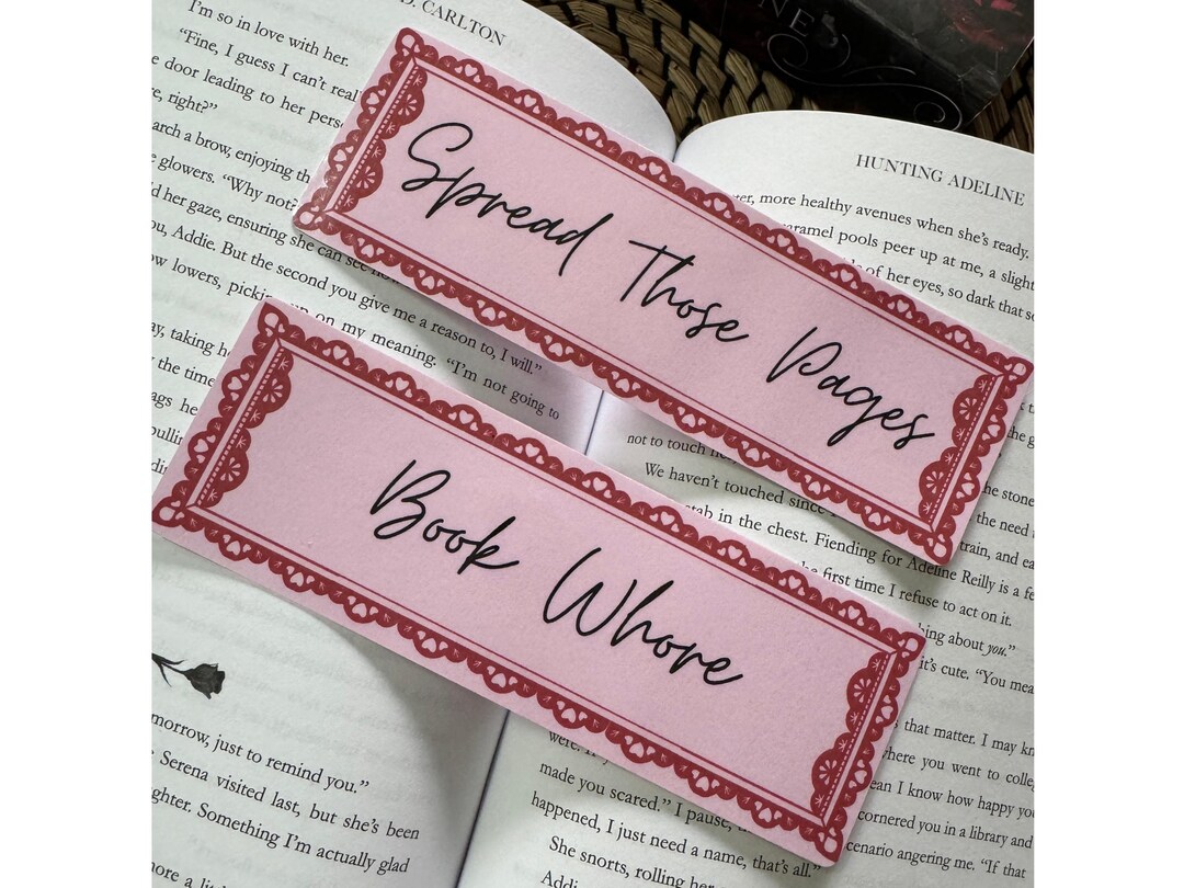 Spicy Quote Bookmarks, Smut Bookmarks, Spicy Bookmarks, Bookworm Gift ...