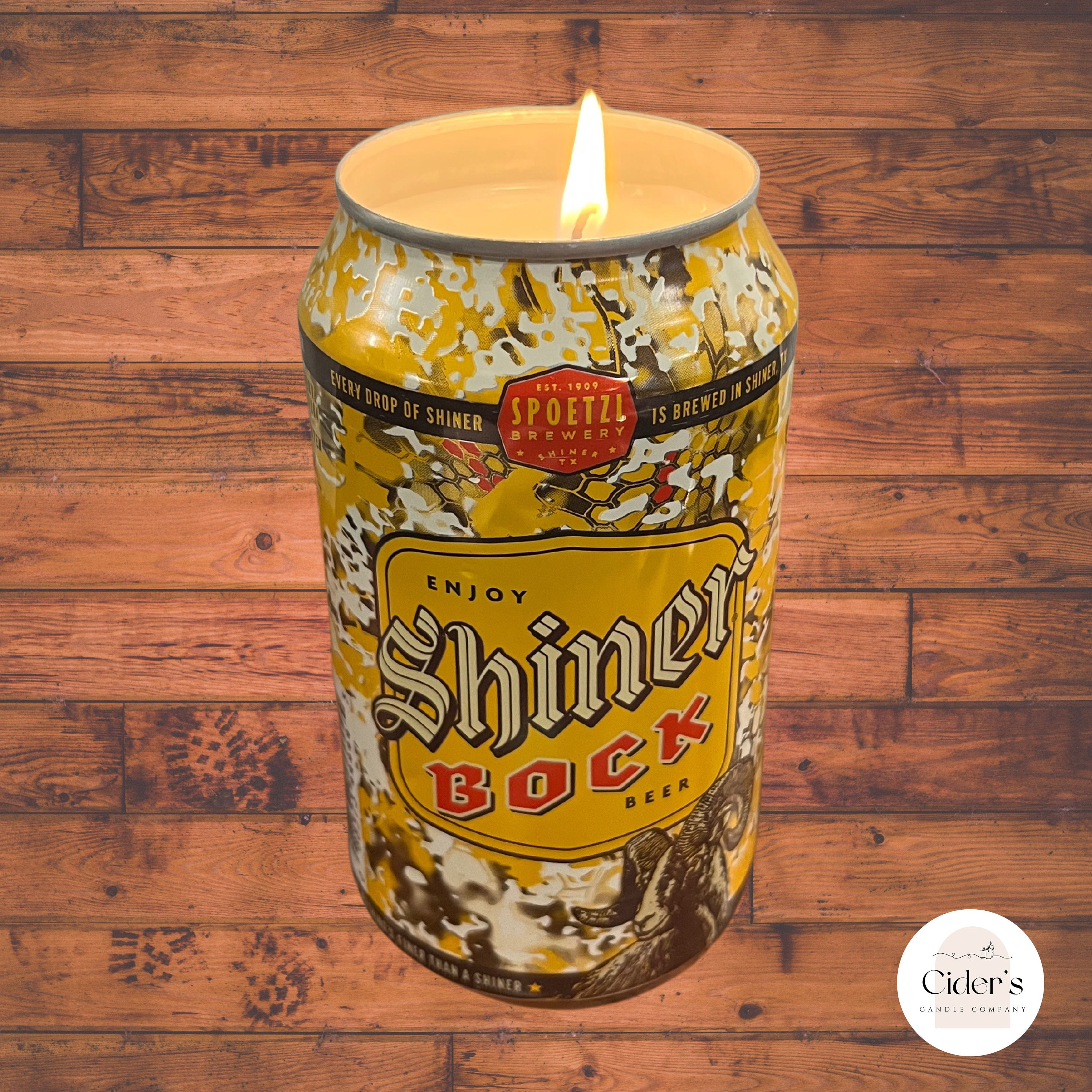 Shiner Beer Can Birthday Picture