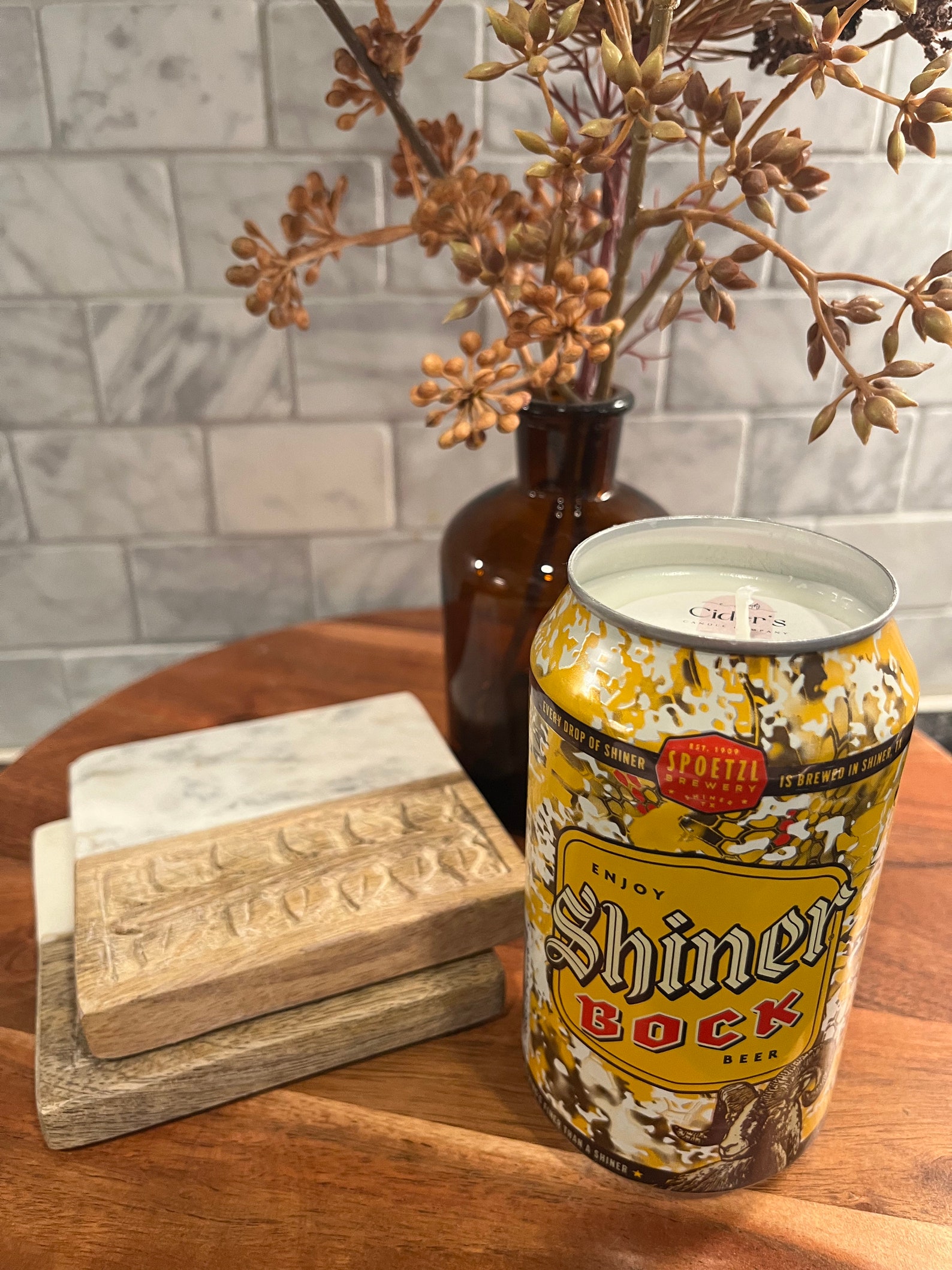 Shiner Bock Candle Can Candle Beer Candle Soy Candle - Etsy