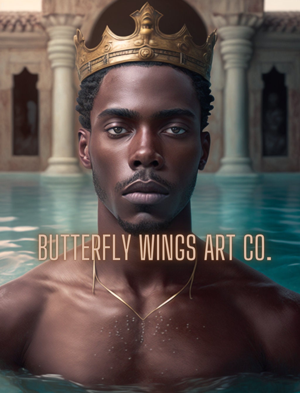 Afrocentric Art Black King Art PNG File Download Digital Art Bundle - Etsy