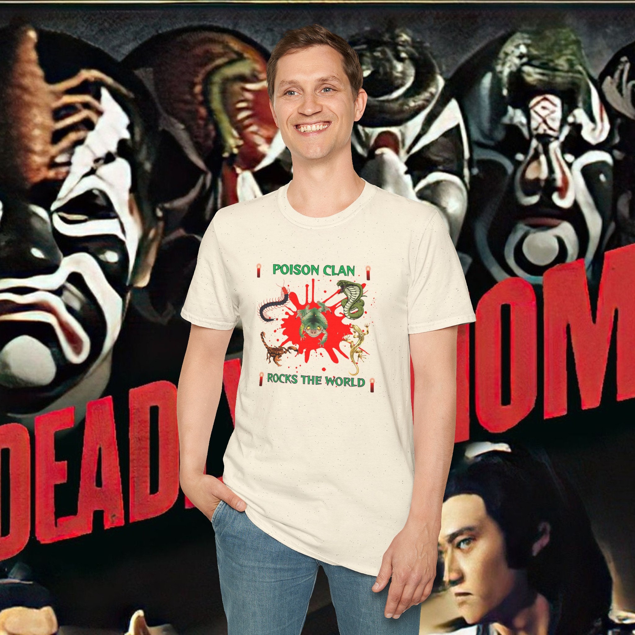 5 Deadly Venoms Poison Clan Unisex Softstyle T-shirt 2 - Etsy