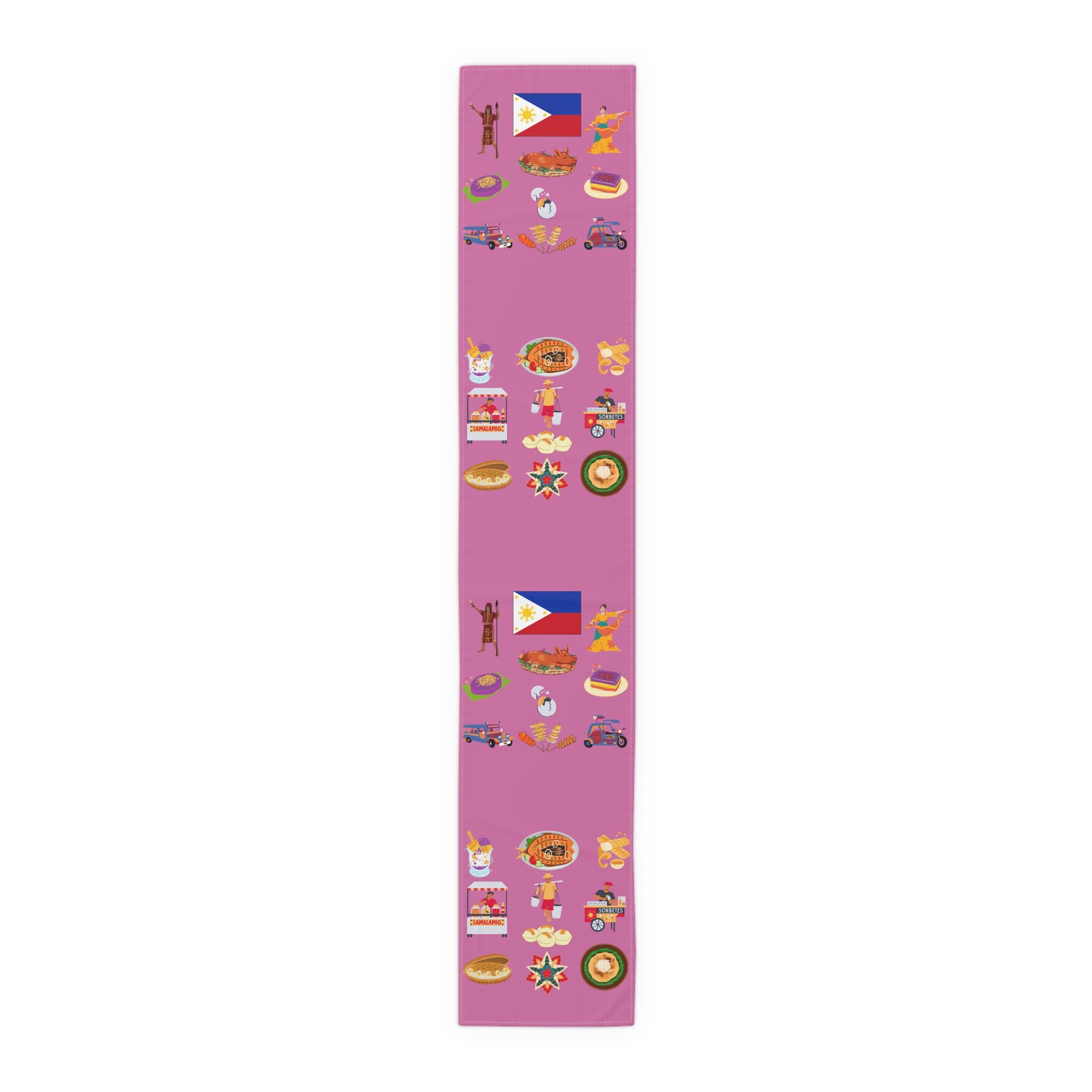 Philippines Filipino Culture Customs & Traditions Table Runner Cotton ...