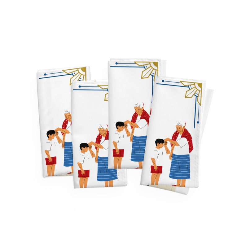 Philippines Culture Fabric Napkins Filipino - Etsy