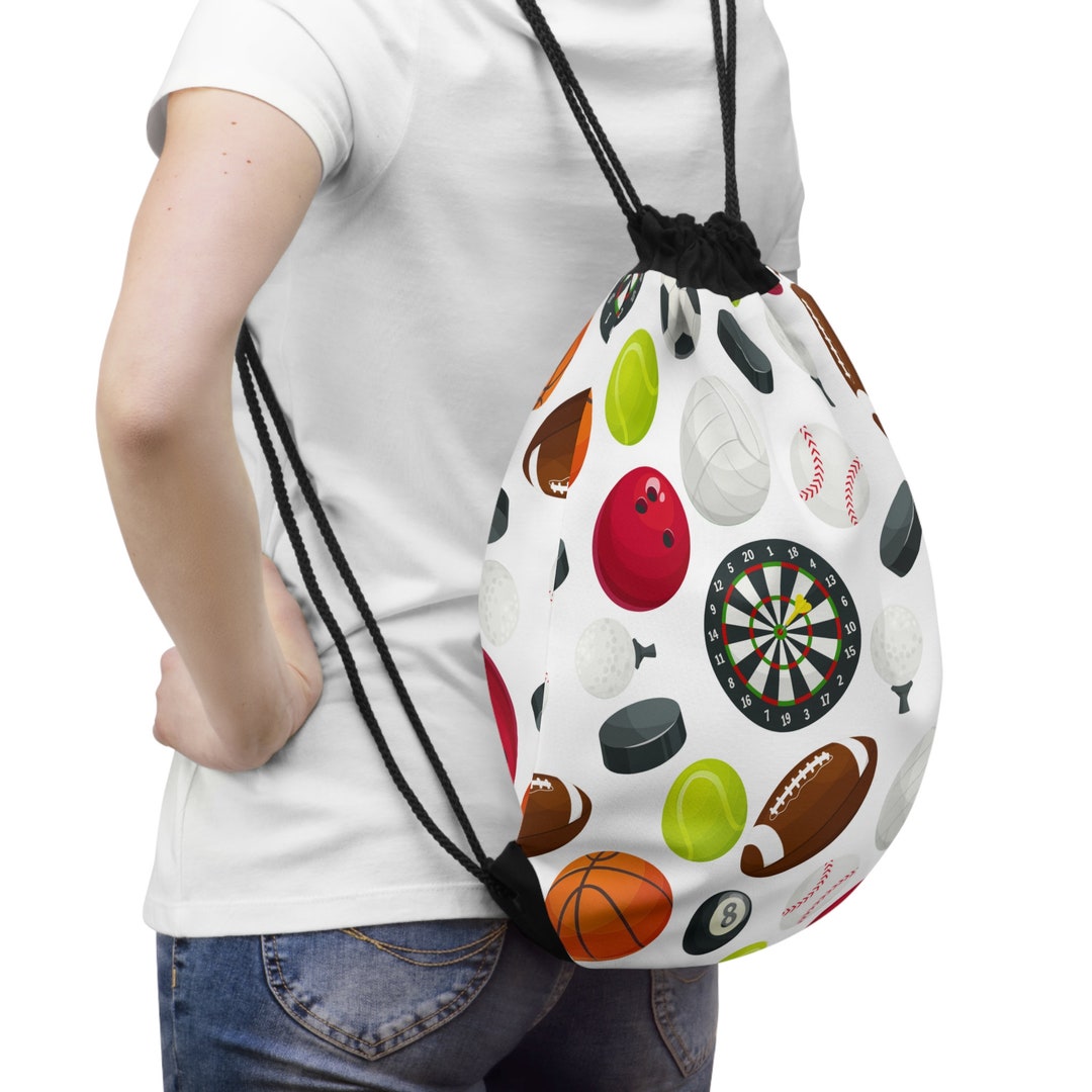 All Sports Drawstring Cinch Bag - Etsy