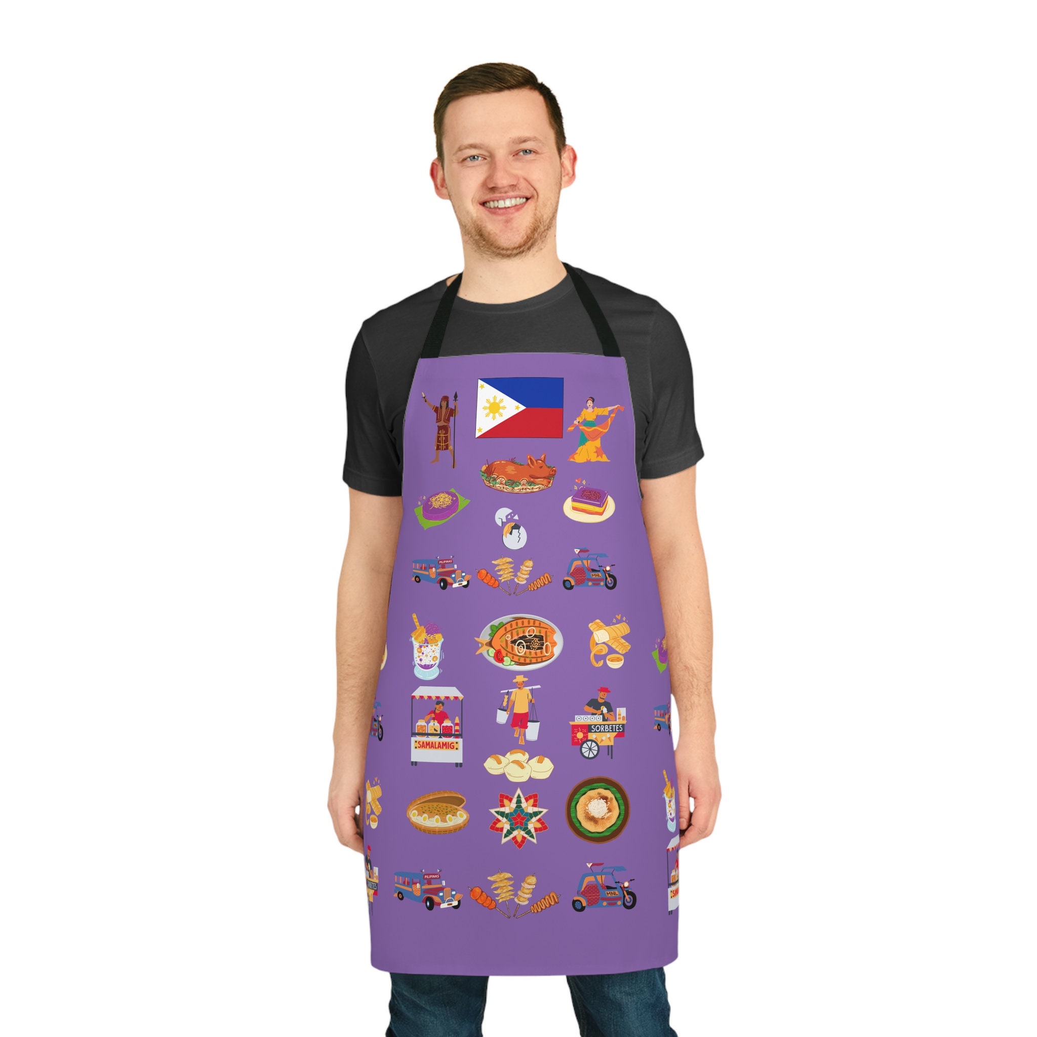 Philippines Filipino Culture Food Cooking Art Apron 2 - Etsy