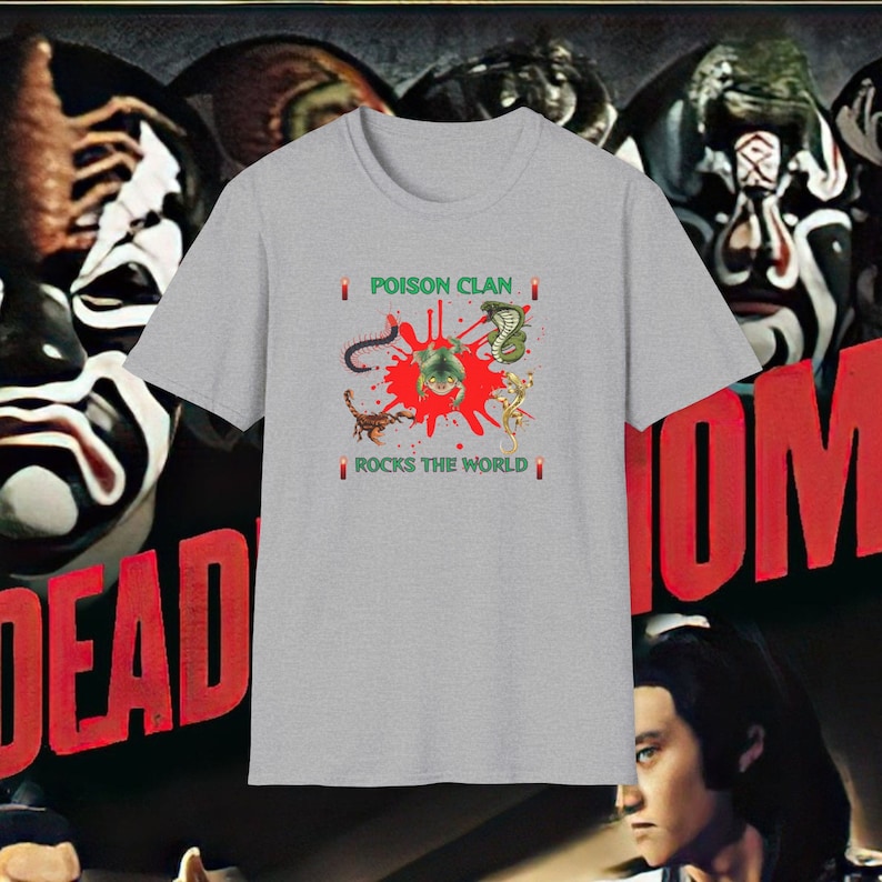 5 Deadly Venoms Poison Clan Unisex Softstyle T-shirt 2 - Etsy