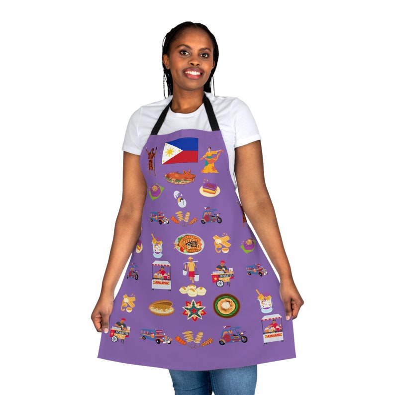 Philippines Filipino Culture Food Cooking Art Apron 2 - Etsy