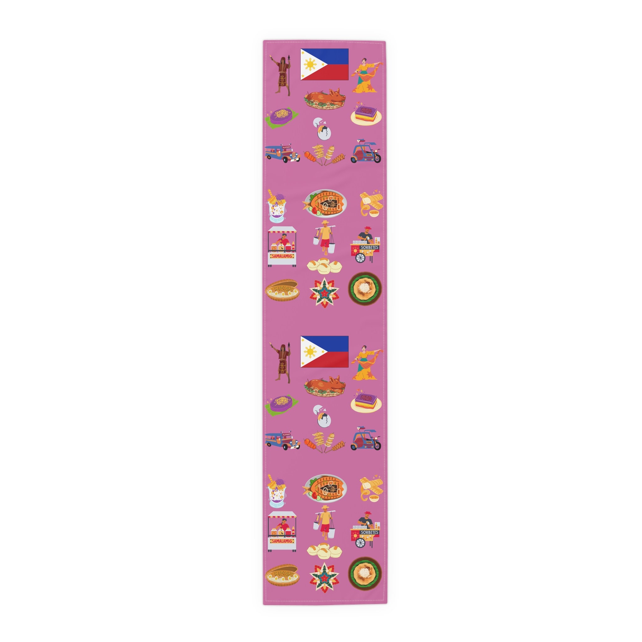 Philippines Filipino Culture Customs & Traditions Table Runner Cotton ...