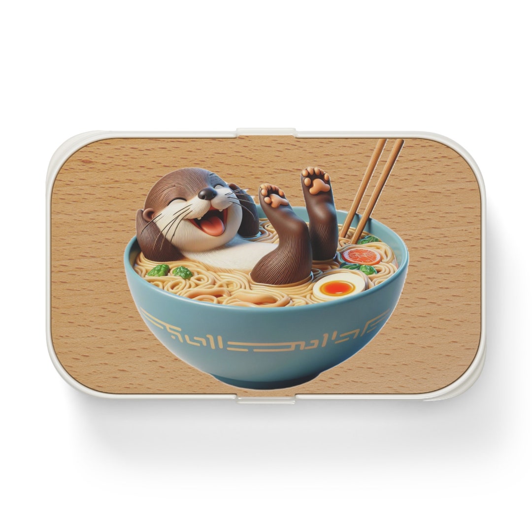 Otter Ramen Bento Lunch Box - Etsy