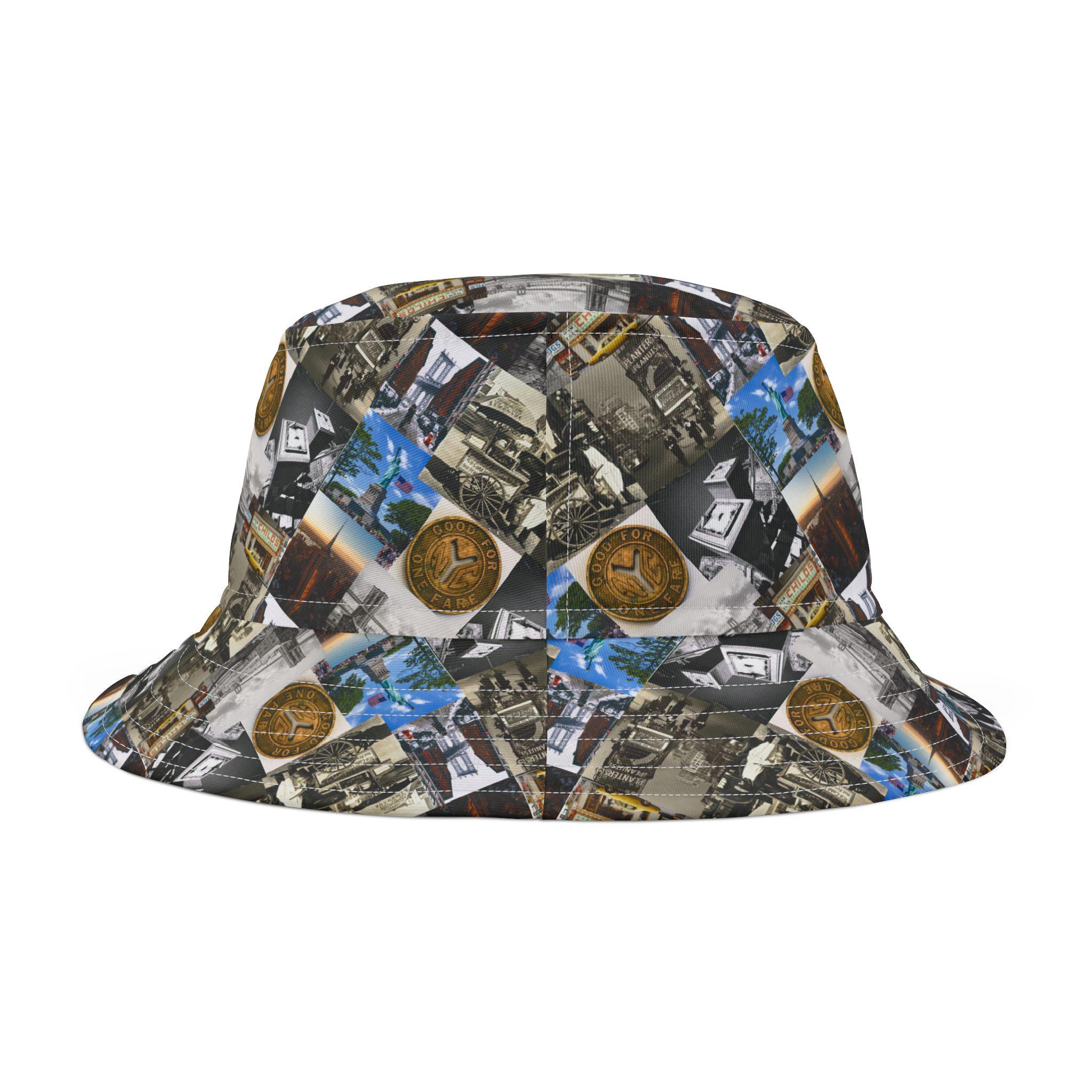 Old New York, Vintage Manhattan Bucket Hat, Unique Gift - Etsy