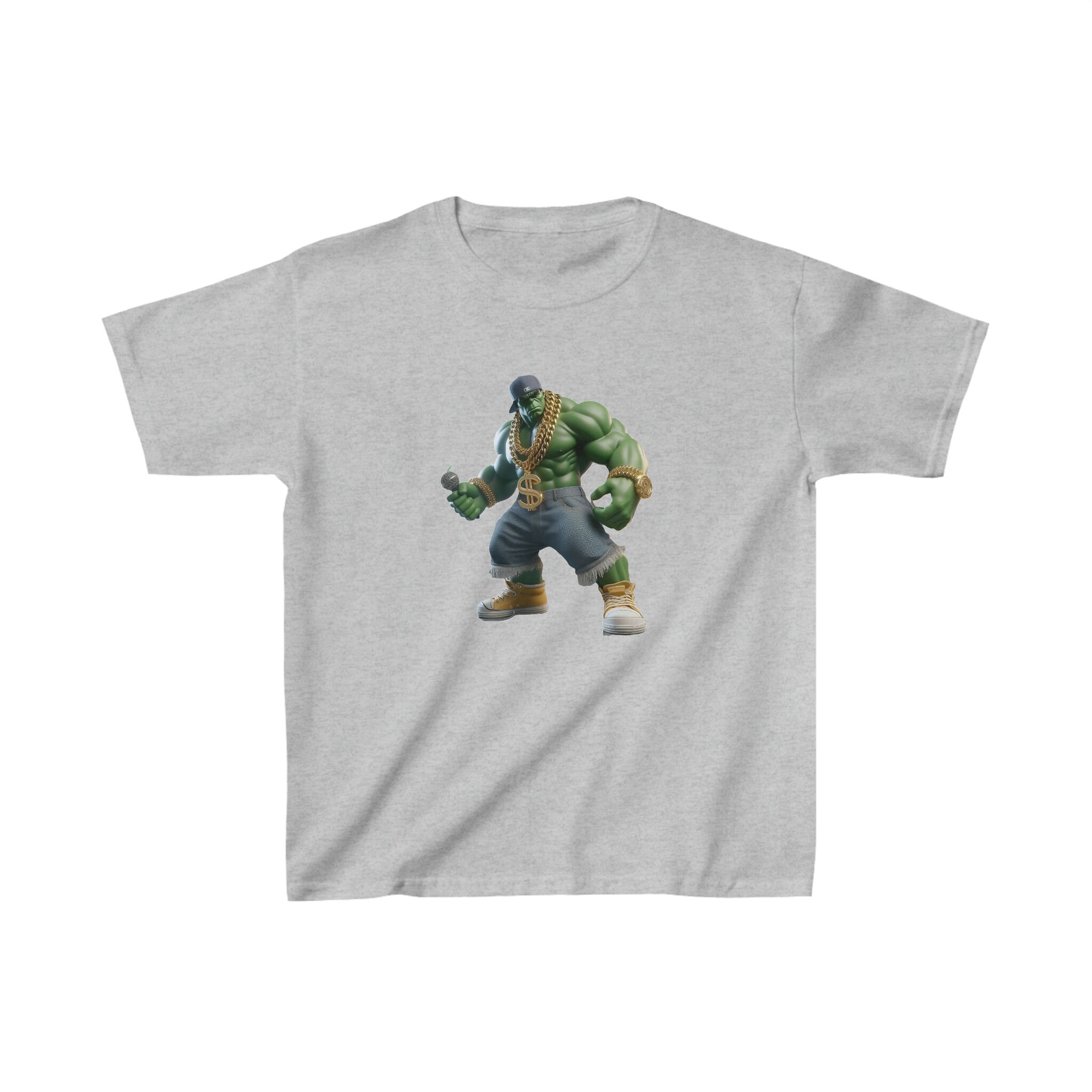 Hulk Rapper Kids Heavy Cotton™ Tee - Etsy