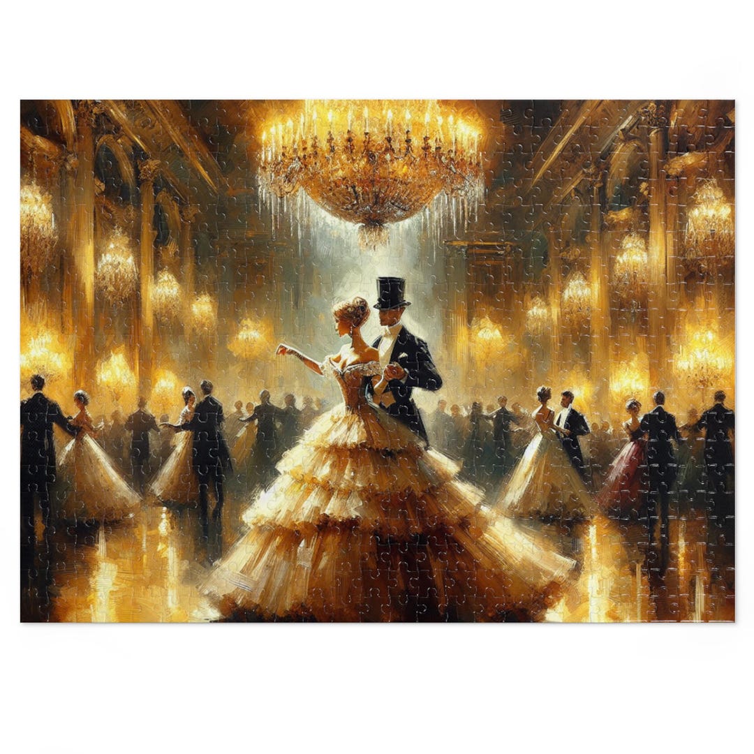 Elegant Ballroom Grandeur Jigsaw Puzzle, 30-2000-piece Puzzle for ...