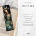20 Bookmark Designs Rococo Beauty Printable Bookmarks Digital Download ...