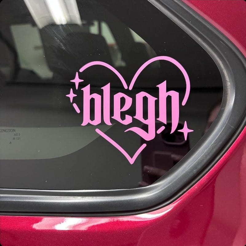 Heart Car Decal - Etsy