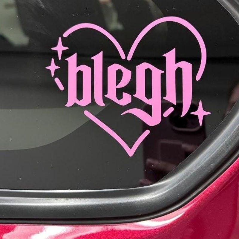 Heart Car Decal - Etsy