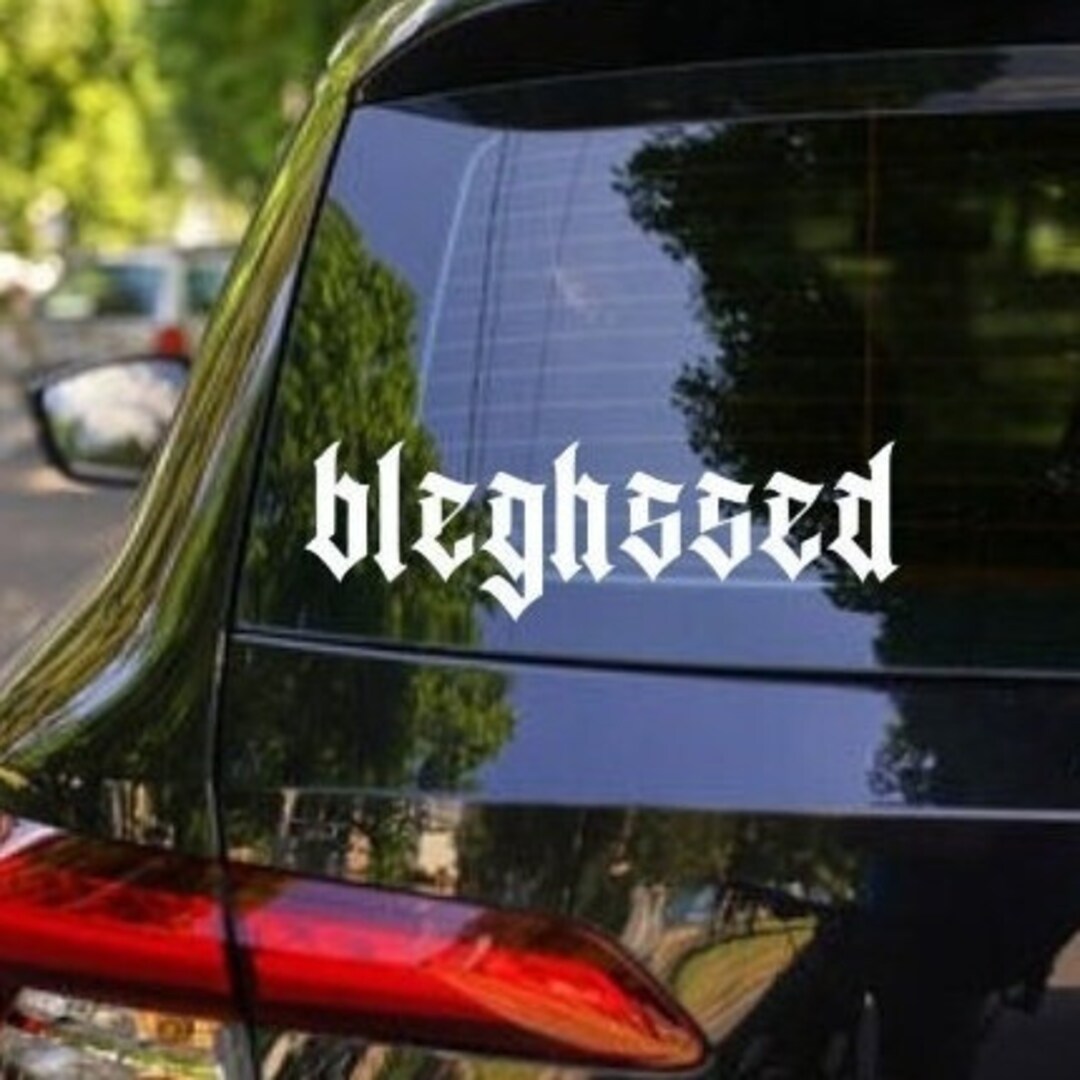 Bleghssed Blegh Metalcore Vinyl Decal for Cars, Trucks, Accessories ...
