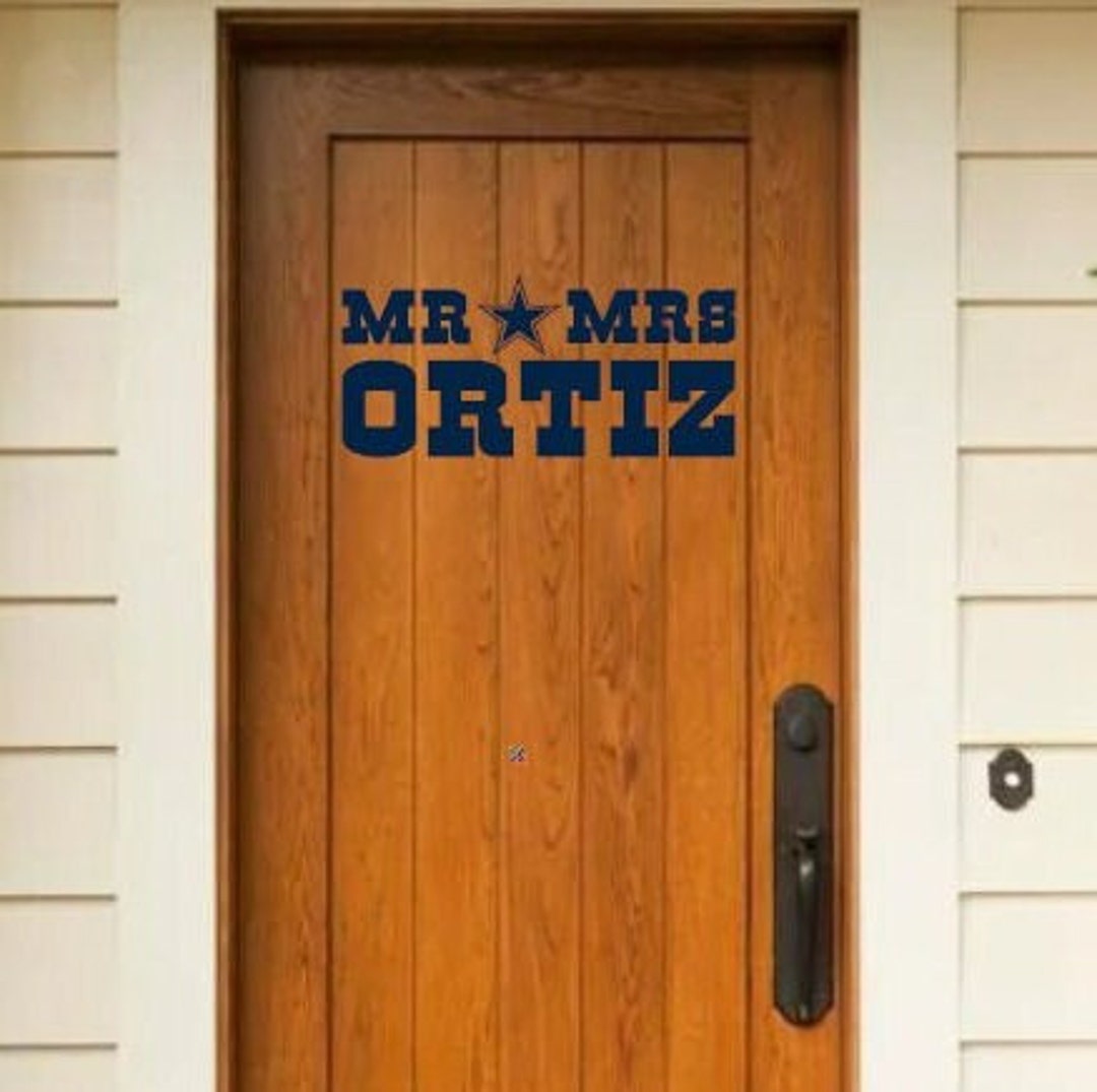 Mr & Mrs Star Vinyl Decal Window Bumper Sticker Car Truck - Etsy